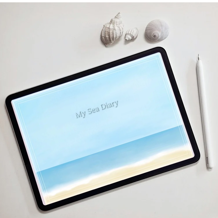 My Sea Diary undated | Webudding