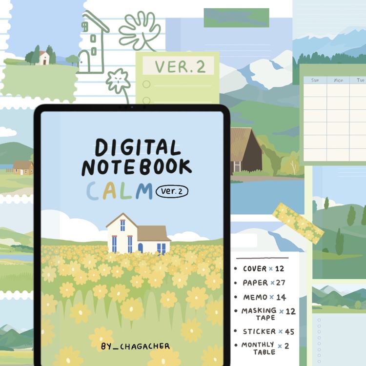 CALM ver.2 Digital Notebook | Webudding