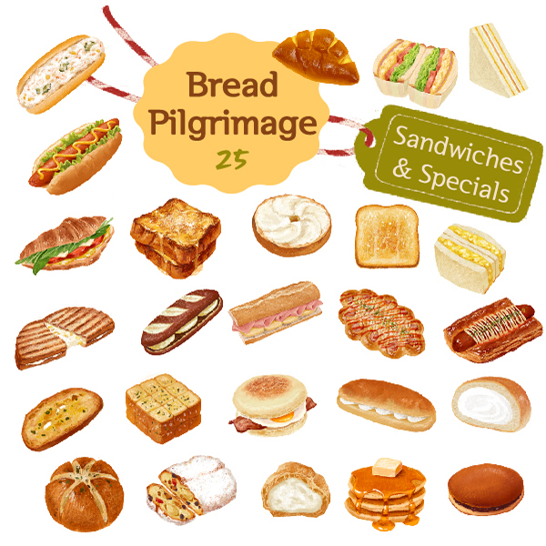 Bread Pilgrimage-Sandwiches | Webudding