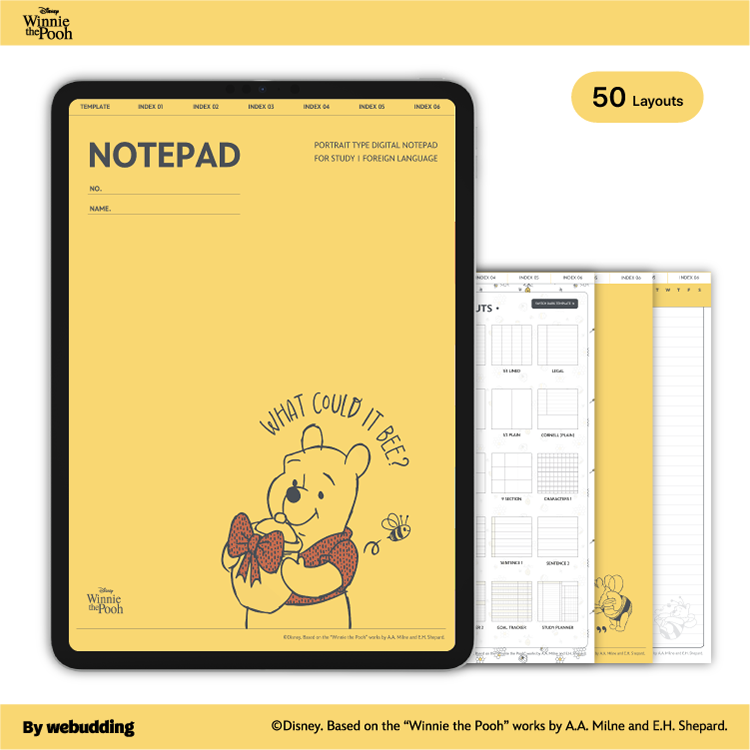 60-Type Notebook | Webudding
