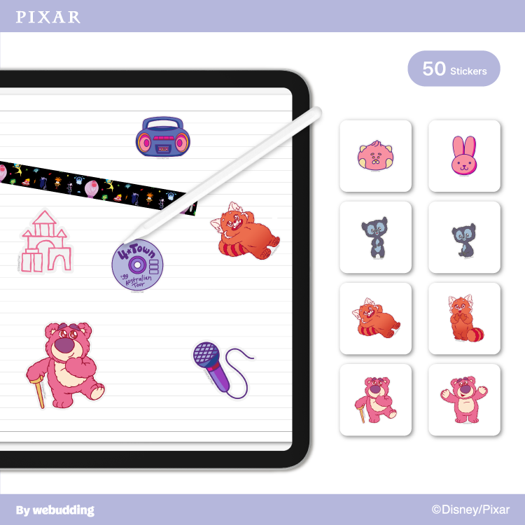 Character Sticker Pack | Webudding