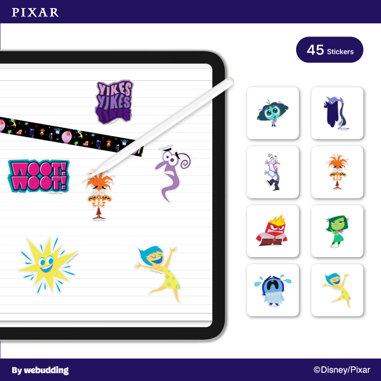 Character Sticker Pack | Webudding