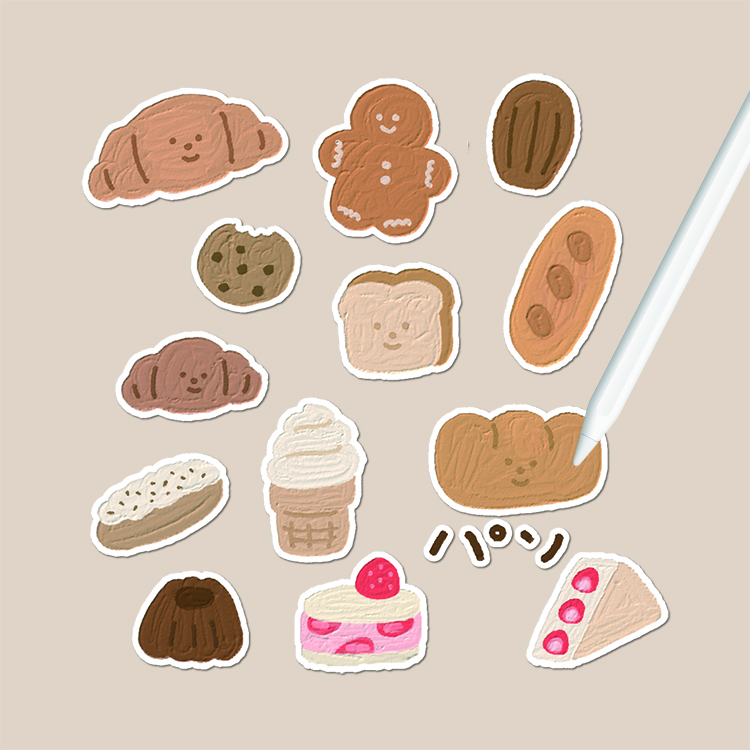 I like bread. Stickers | Webudding