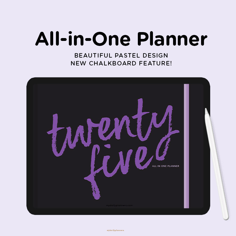 All in One Digital Planner 2025 | Webudding