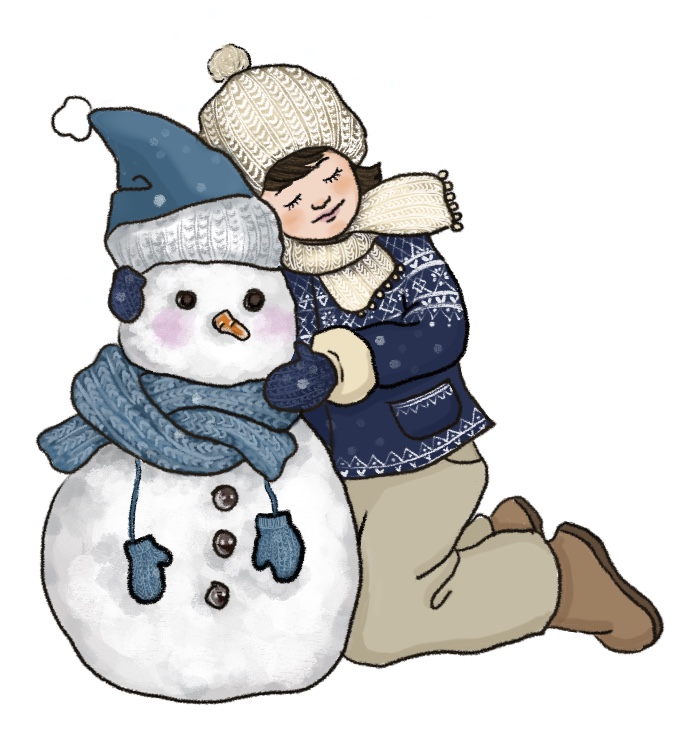 I love you, snowman friend | Webudding