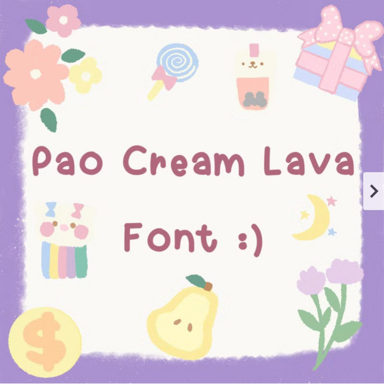 Polar Bundle | Pao Cream Lava Font | Webudding