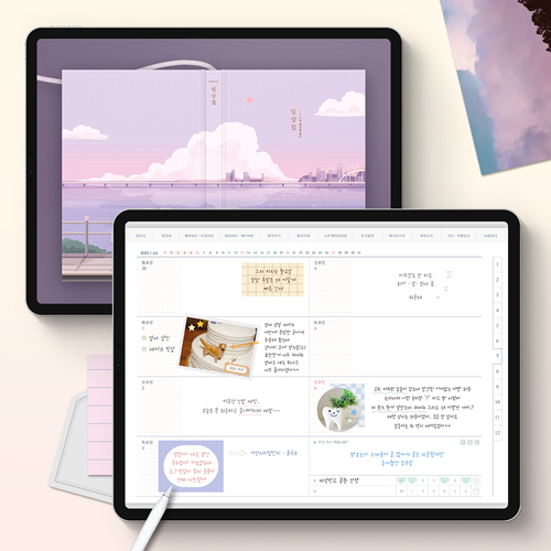 2025 ILSANGJIP Diary Dated + Font + Sticker pack | Webudding