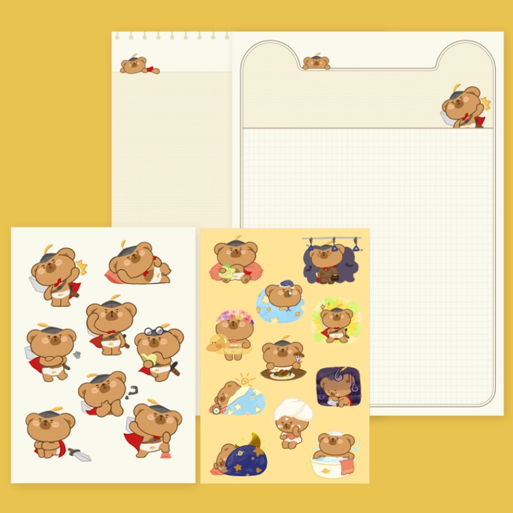 Gomjanggun's Cutie Note Sticker Set | Webudding