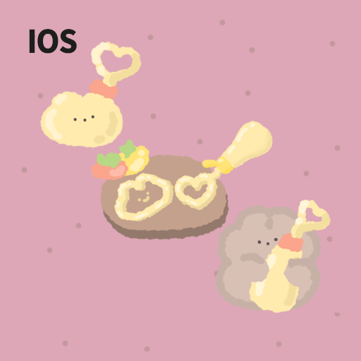 [IOS] bbolabbo jjuwook mayo theme | Webudding