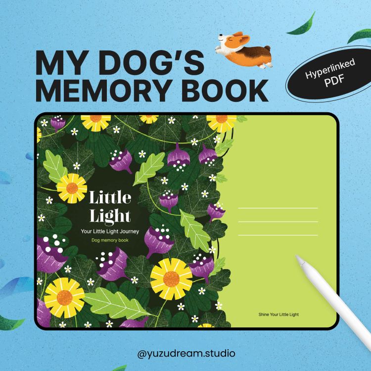 My dog's memory book | Webudding