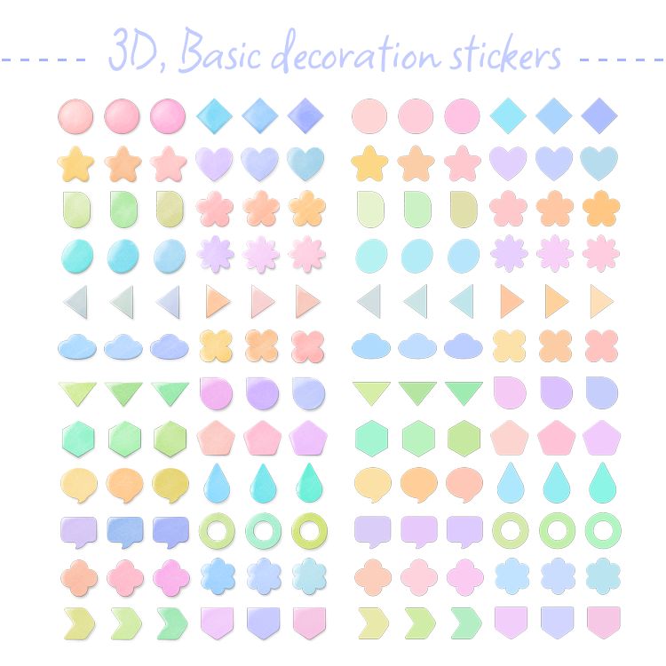 decoration sticker | Webudding