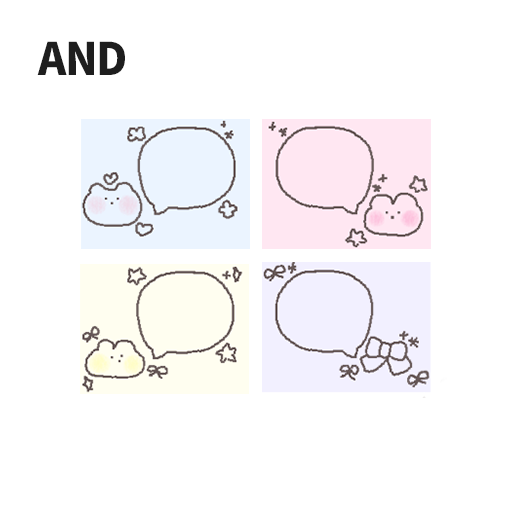 [AND] bbolabbo hehelabel sticker theme | Webudding