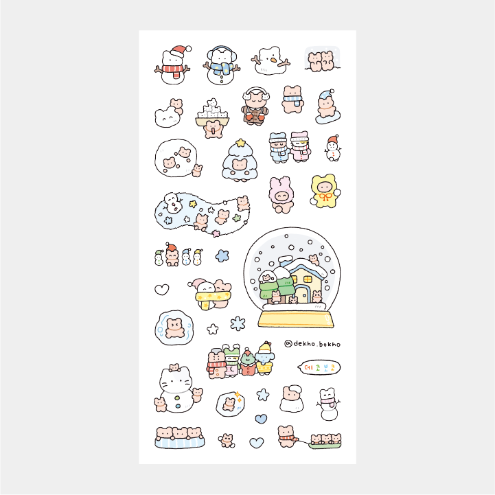 snow sticker | Webudding
