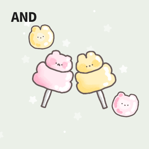 [AND] bbolabbo bear rabbit candy theme | Webudding