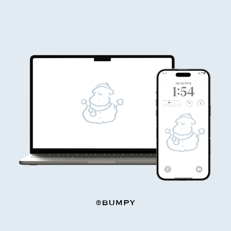 Dog snowman wallpaper | Webudding