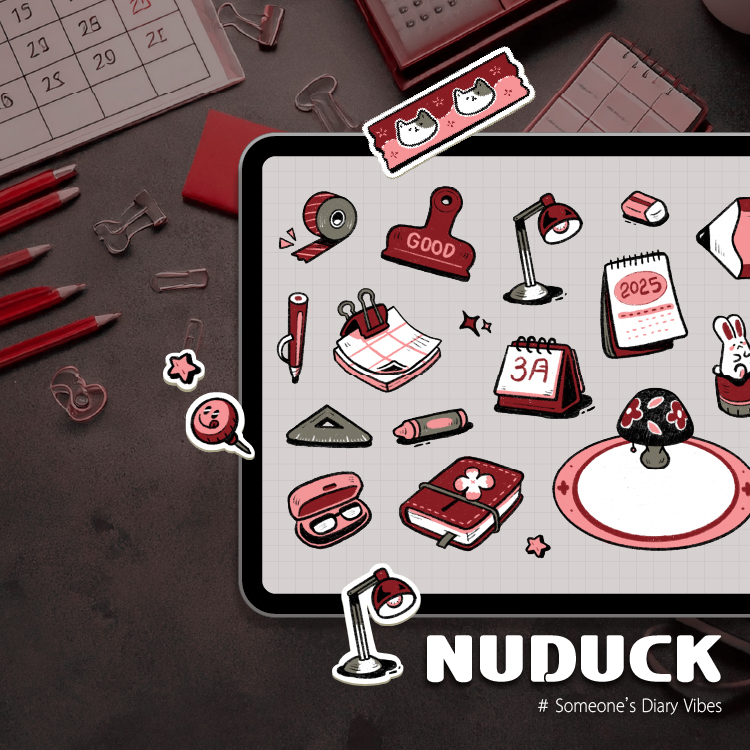 Someone’s Diary Vibes Stickers | Webudding