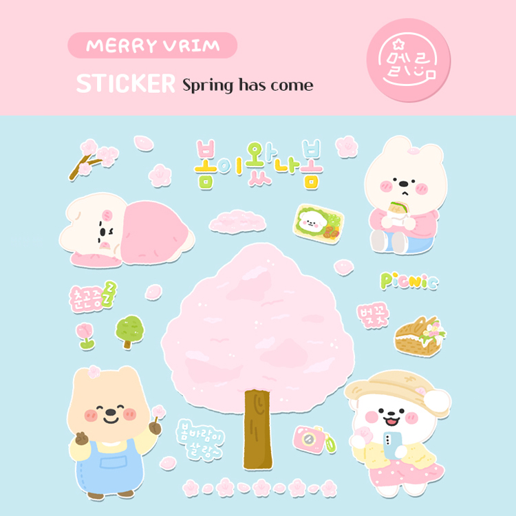 [MERRY VRIM] Spring has come | Webudding