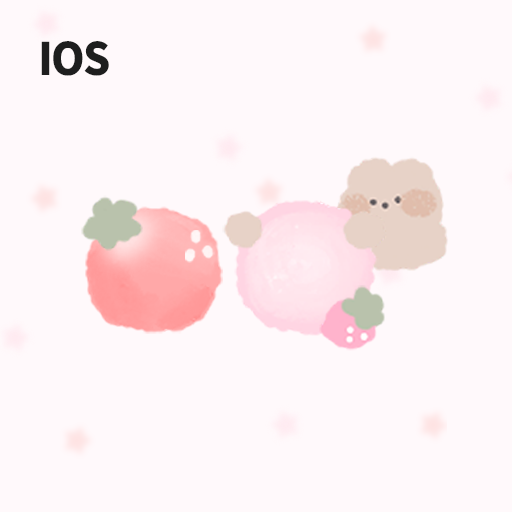 [IOS] bbolabbo strawberry bear theme | Webudding