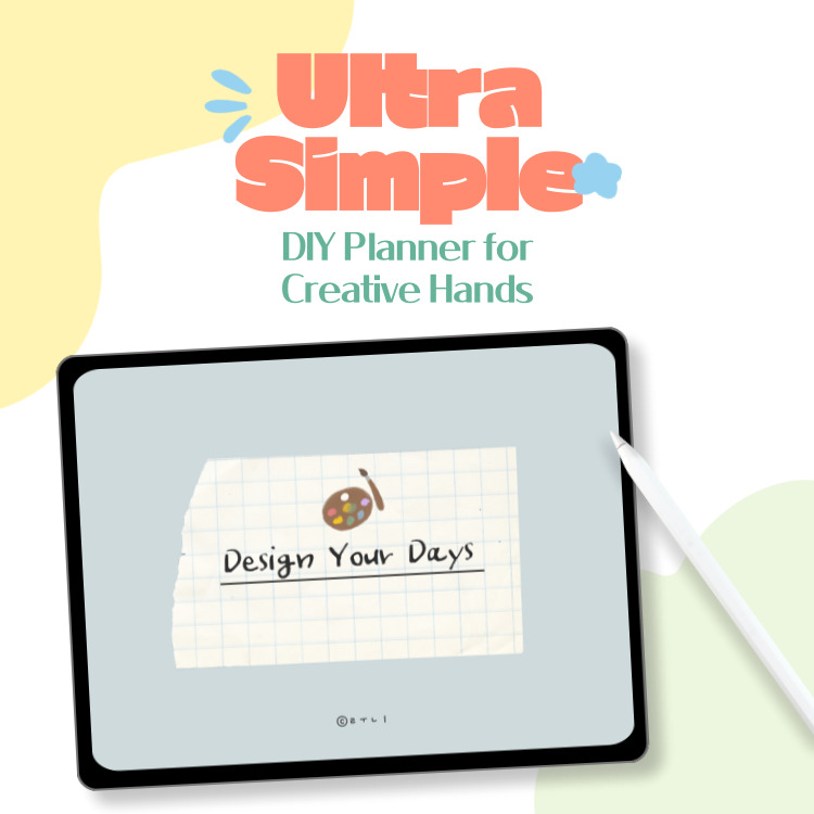 Ultra-Simple DIY planner for creative hands | Webudding