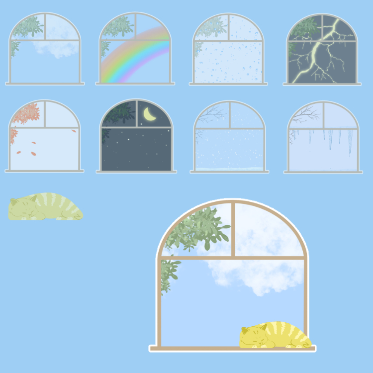 weather outside the window | Webudding