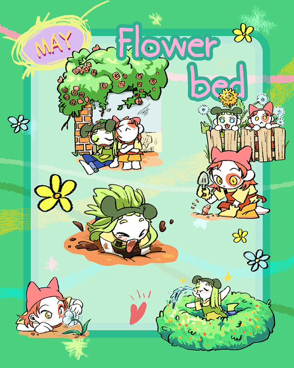 kkingEkkangE's flower bed | Webudding