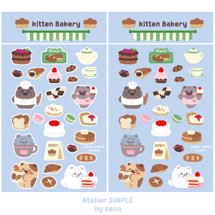 Kitten Bakery | Webudding