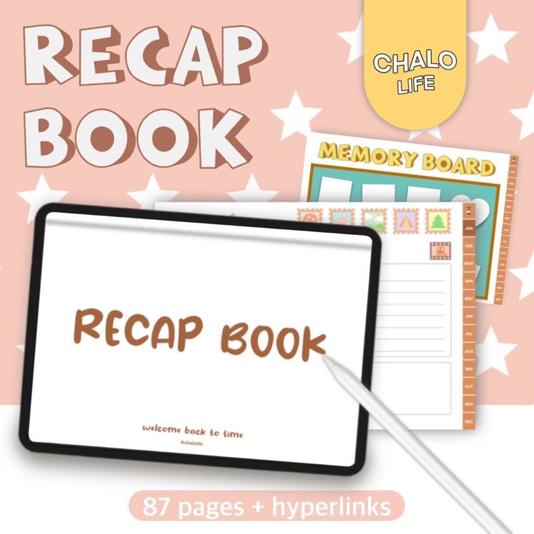 Recap book ver.minimal | chalolife | Webudding