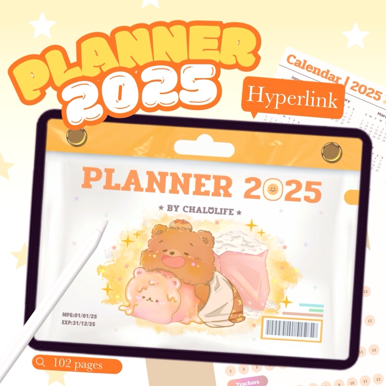 Planner 2025 | chalolife | Webudding