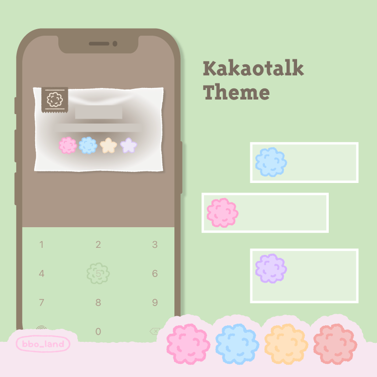 [And] Star candy kakaotalk theme | Webudding