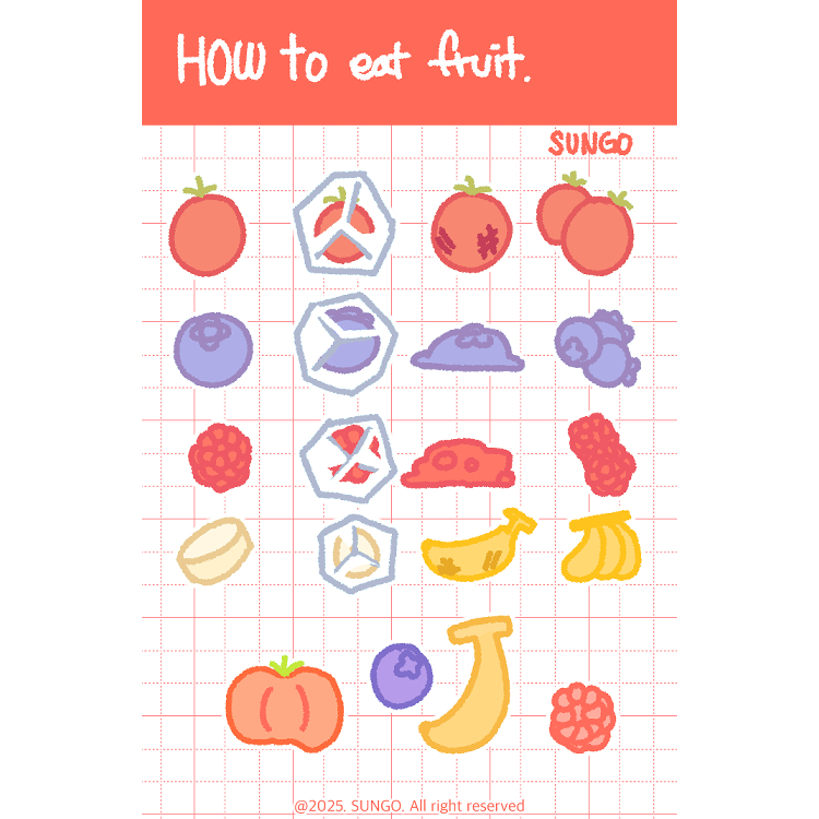 How to eat fruit | Webudding