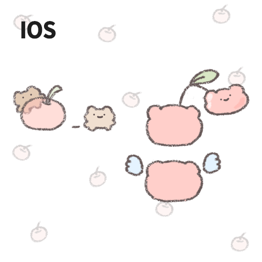 [IOS] bbolabbo bbyorong cherry theme | Webudding