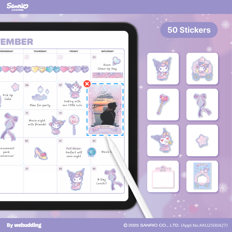 Kuromi Sticker Pack | Webudding