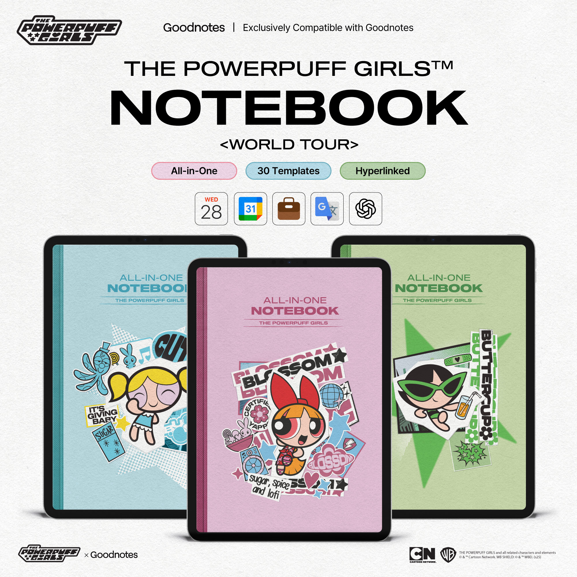The Powerpuff Girls™ Notebook | Webudding