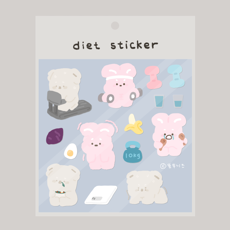 Diet sticker | Webudding