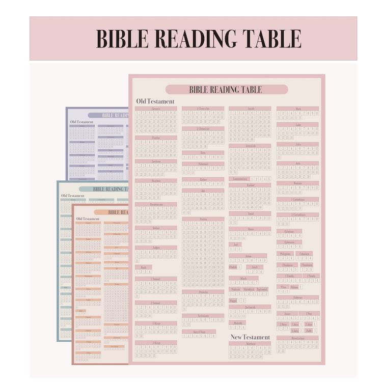 bible reading table | Webudding