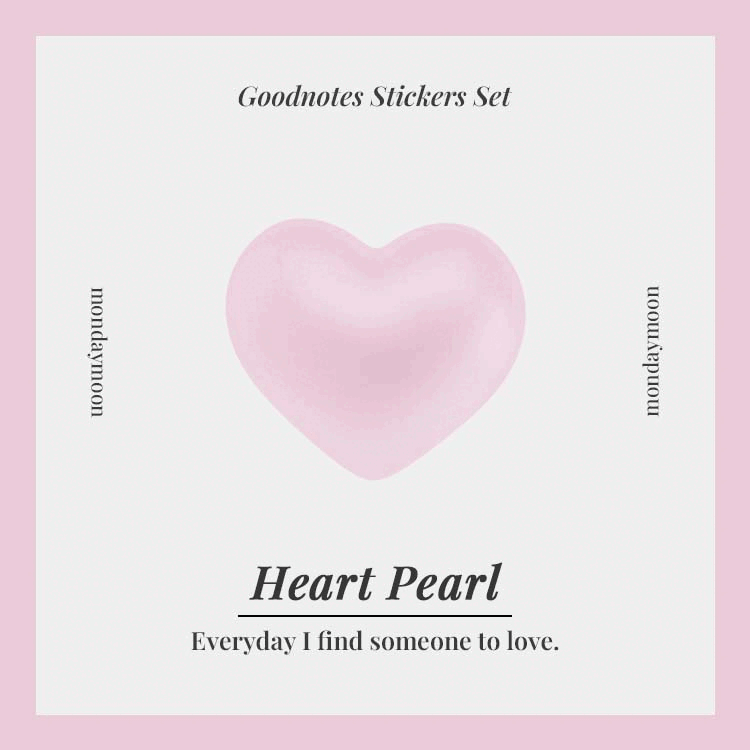 Heart Stickers Bundle Package | Webudding