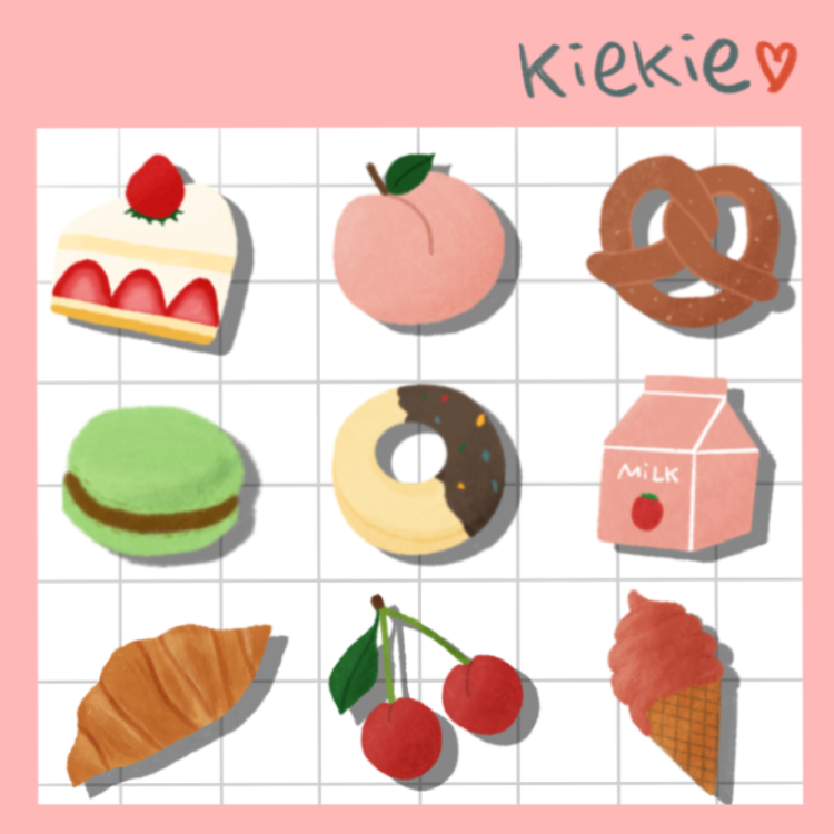 Dessert sticker | Webudding