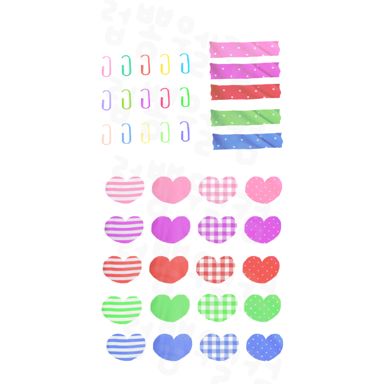 Colorful Deco Sticker | Webudding