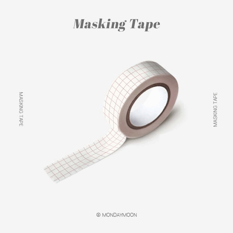 Mood Check Masking Tape (Red) | Webudding