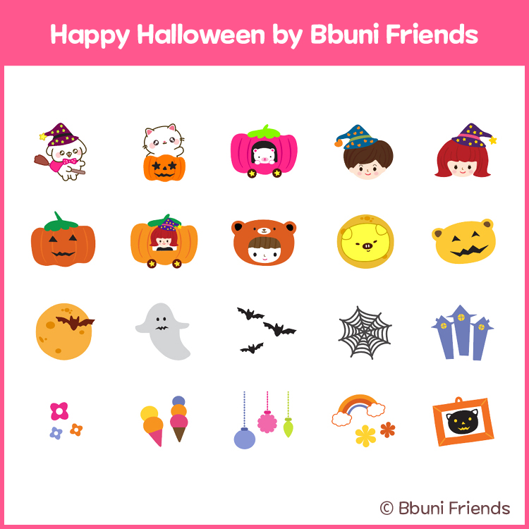 Happy Halloween by Bbuni Friends | Webudding