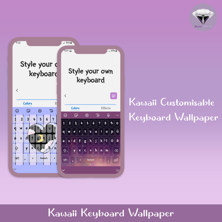 Kawaii Keyboard Wallpaper Background | Webudding