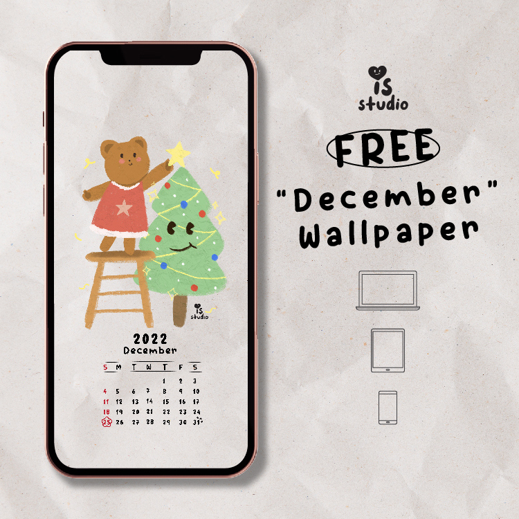 FREE December Wallpaper | Webudding