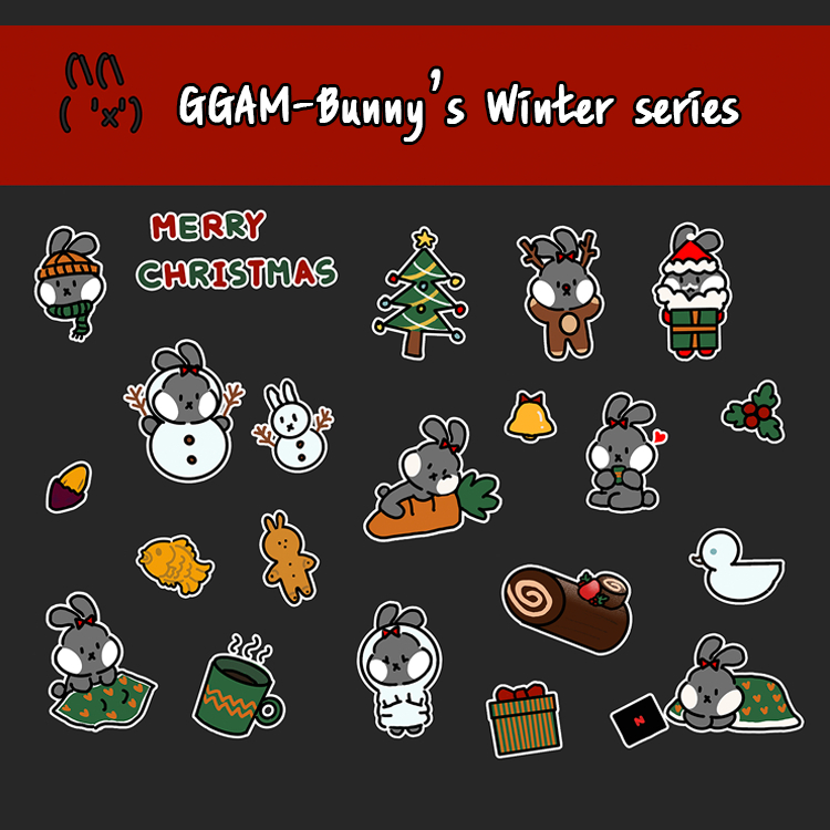 GGam-Bunny's Winter Series | Webudding