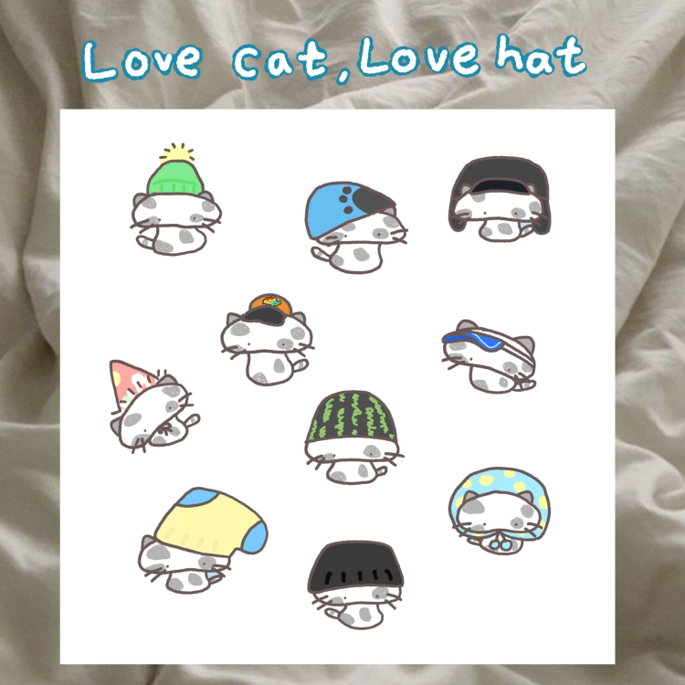 love cat, love hat | Webudding