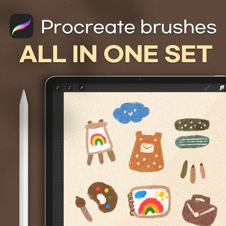 Suding Procreate brushes All-in-one set | Webudding