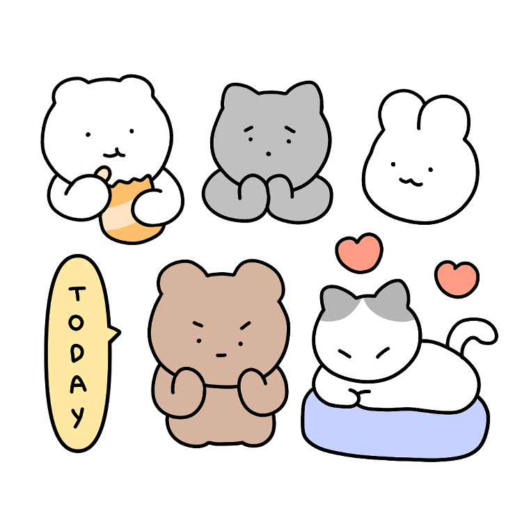 cute sticker | Webudding