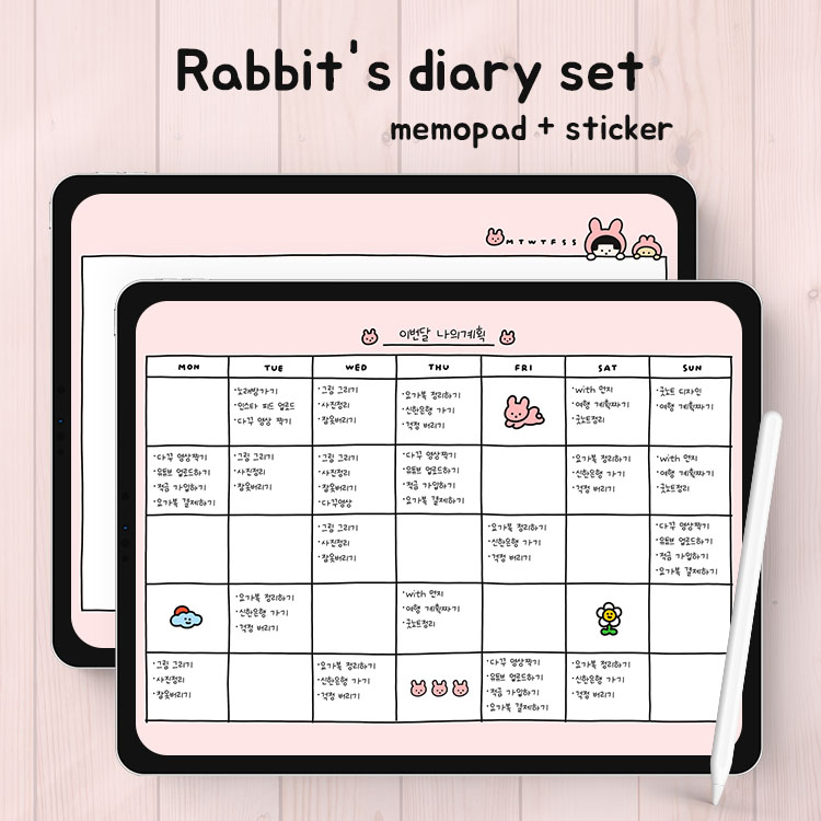 DIARY SET | Webudding