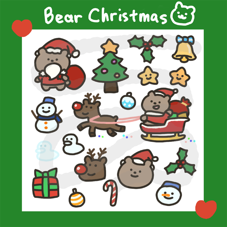 Bear Christmas | Webudding